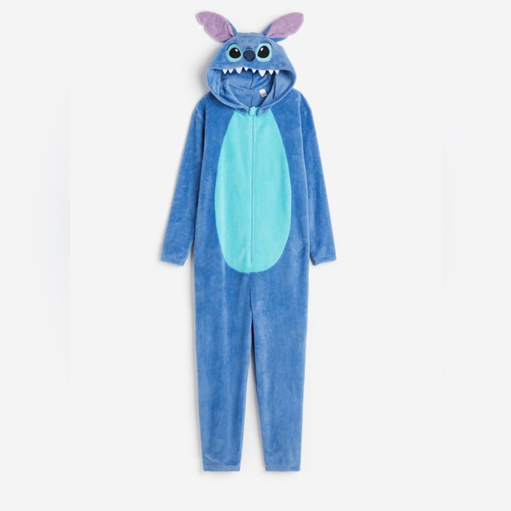 Disney Lilo And Stitch Adult Unisex Stitch Fleece One… - Gem